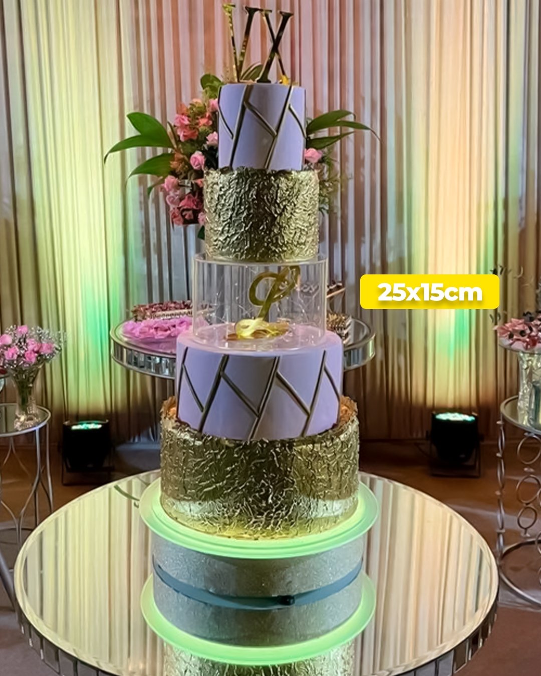 Bolos Fakes Redondo – Topo de Bolo Festas